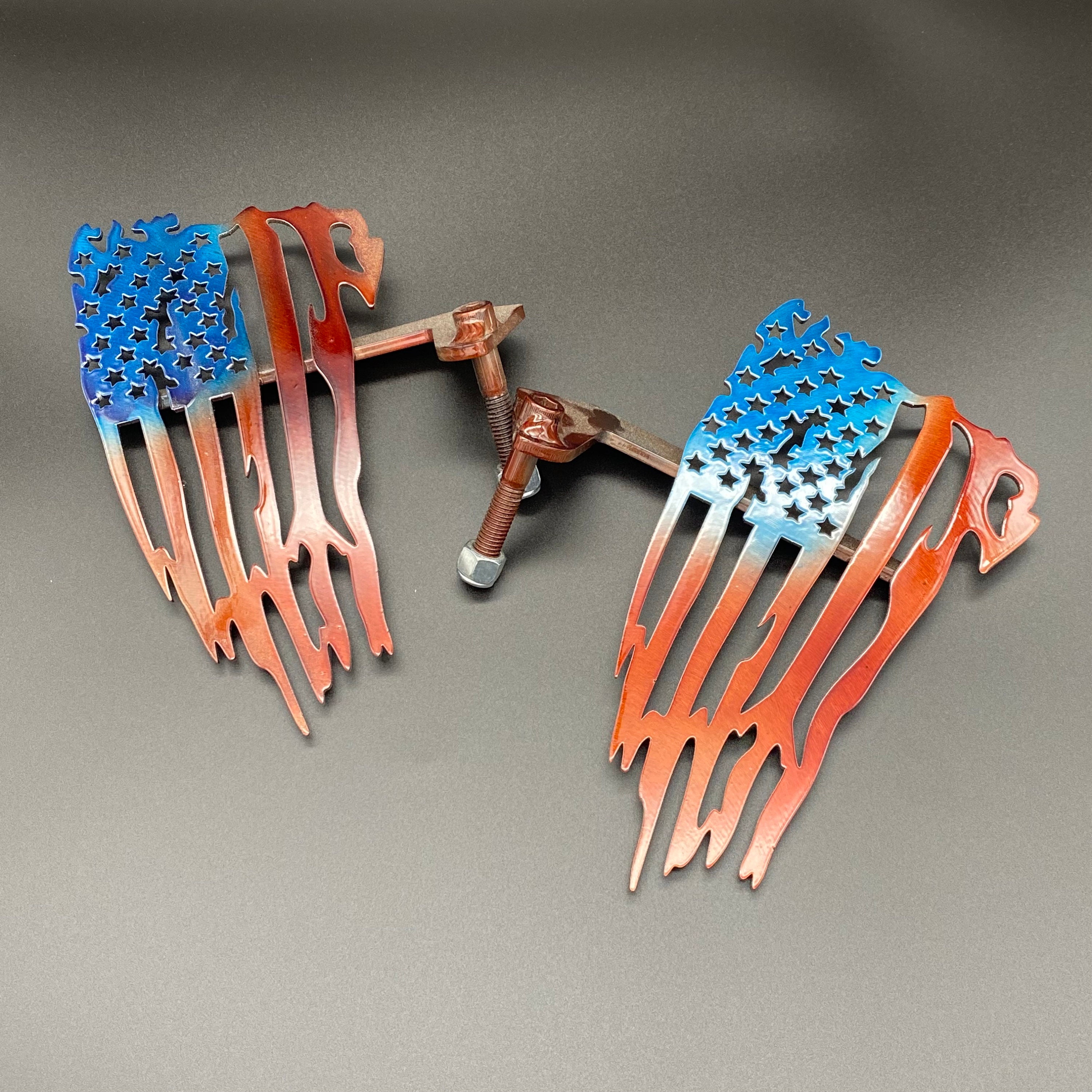 Patriotic American Flag Foot Pegs for Wrangler & Gladiator - Etsy