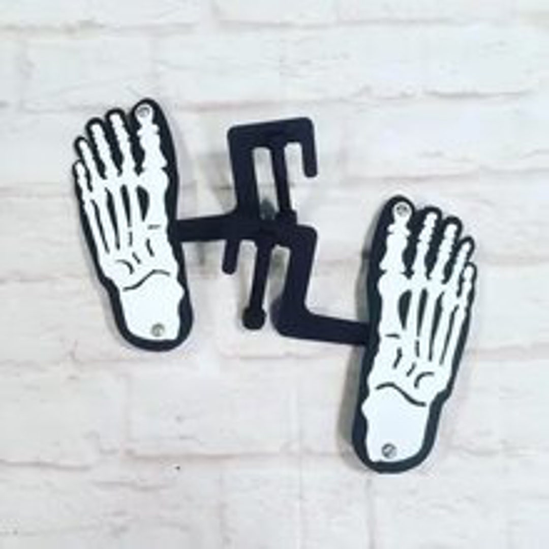 Skeleton Feet Foot Pegs for Wrangler/gladiator - Etsy