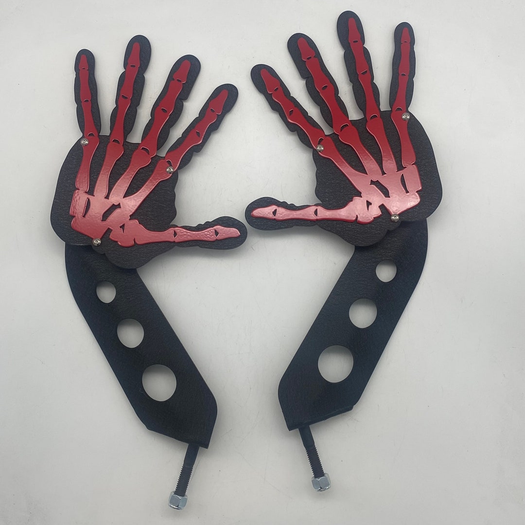 Skeleton Wave Mirrors for Wrangler and Gladiator - Etsy