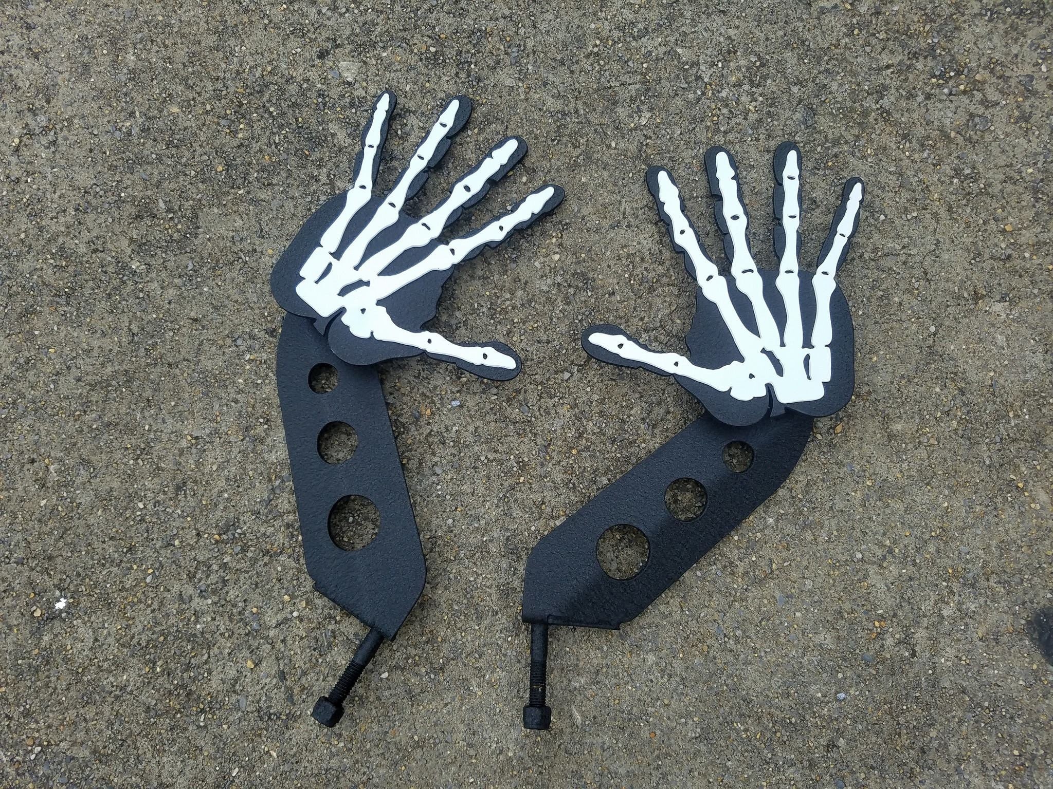 Skeleton Wave Mirrors for Wrangler and Gladiator - Etsy