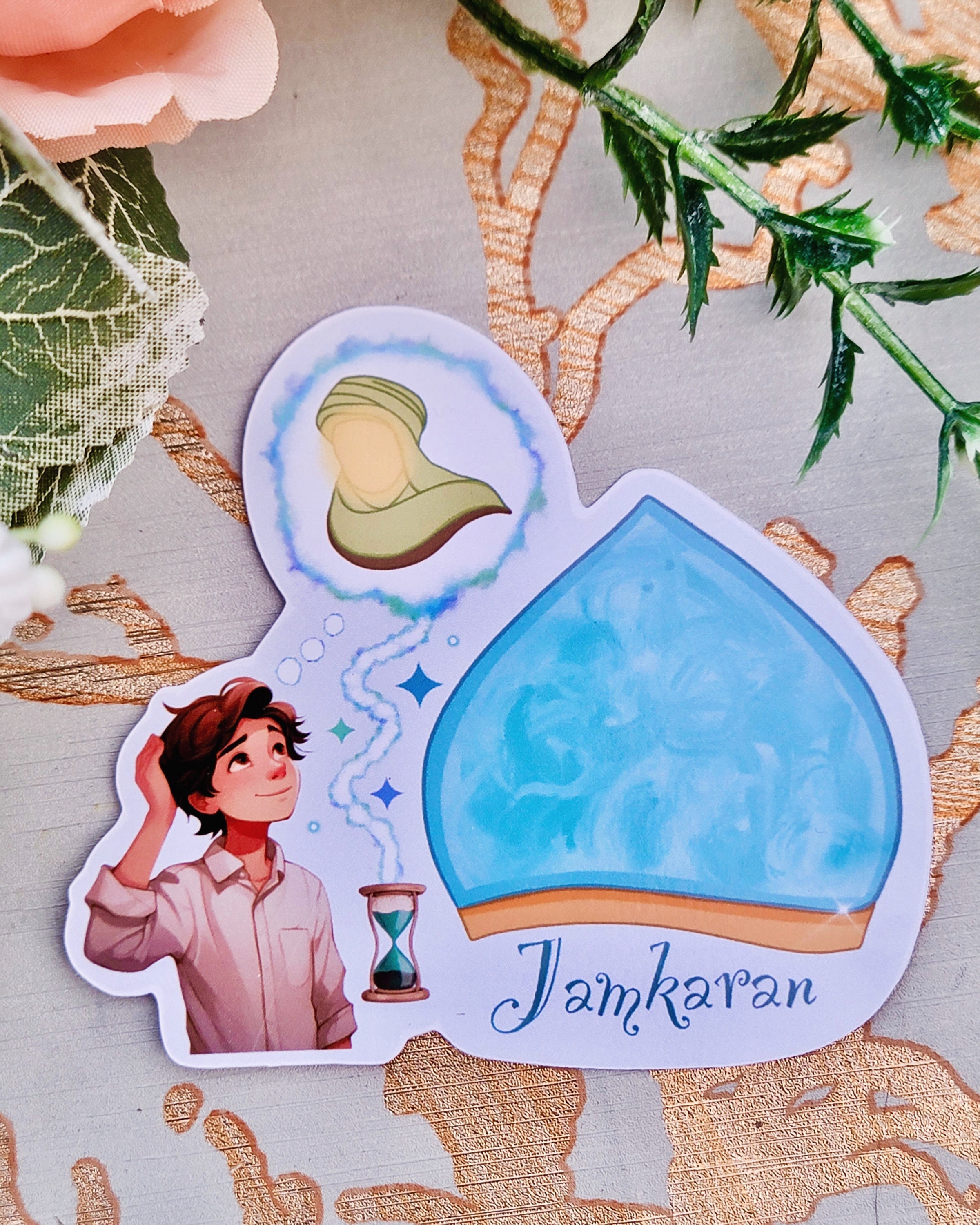 Jamkaran Boy Imam Mahdi Sticker, Shia Stickers, Sticker Custom, Sticker ...