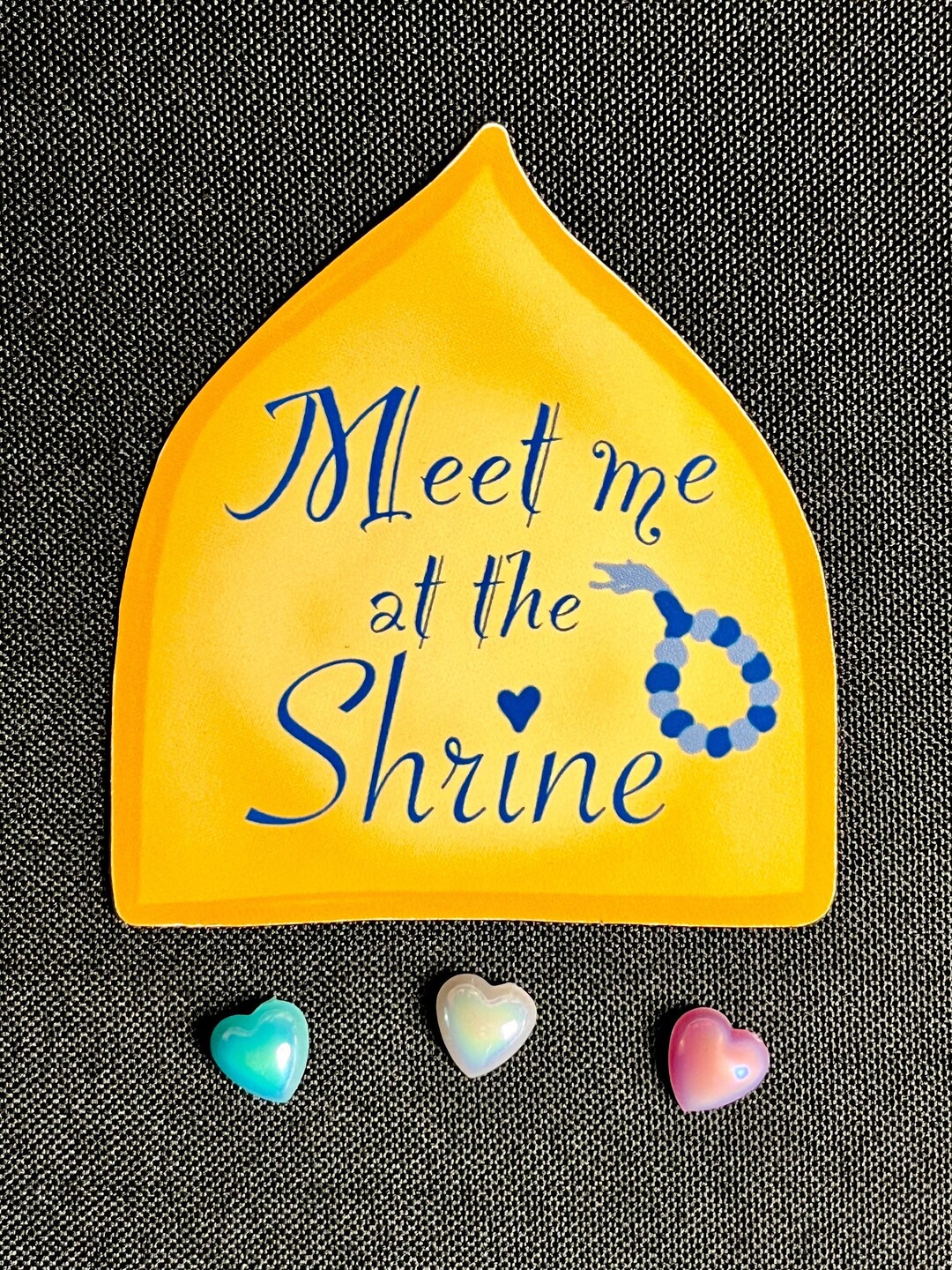 Meet Me at the Shrine Vinyl Sticker, Shia Stickers, Stickers, Sticker ...