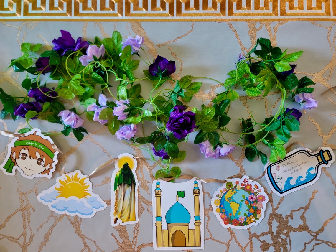 Imam Mahdi Digital Decorative Banner, Imam Mahdi, Ya Mahdi, Jamkaran, Sticker Sheet, Islamic ...