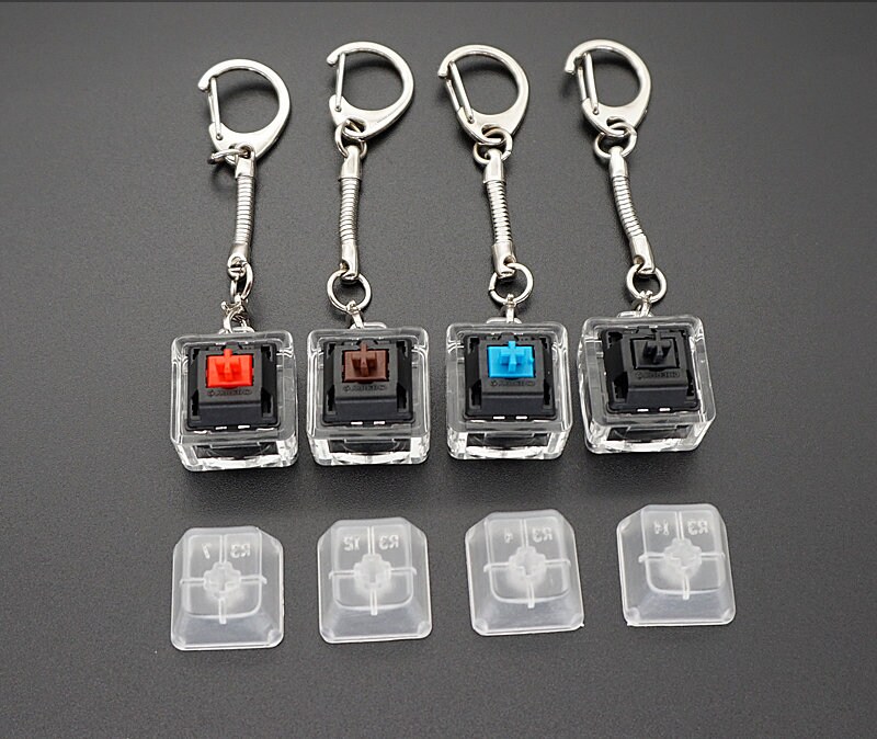 Kawaii Gaming Single Keycap Keychain Customisable Fidget Toy ...