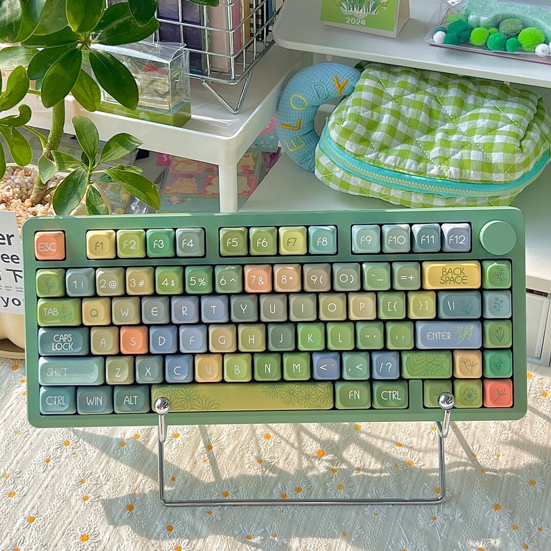 Kawaii Gaming Summer Colour Themed Keycaps PBT 140 Set FOA Profile for ...