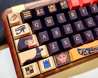 Pharaoh Artisan Keycap Cherry MX Mechanical Gaming Keyboards - Etsy