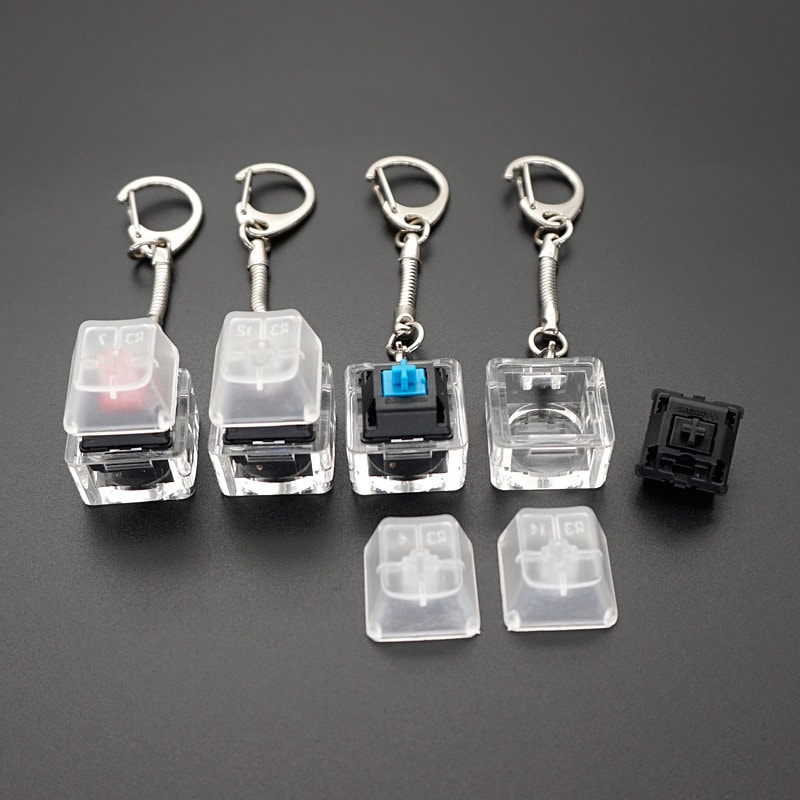 Kawaii Gaming Single Keycap Keychain Customisable Fidget Toy ...