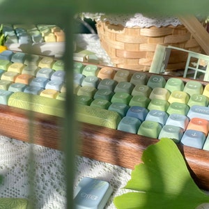 Kawaii Gaming Summer Colour Themed Keycaps PBT 140 Set FOA Profile for ...