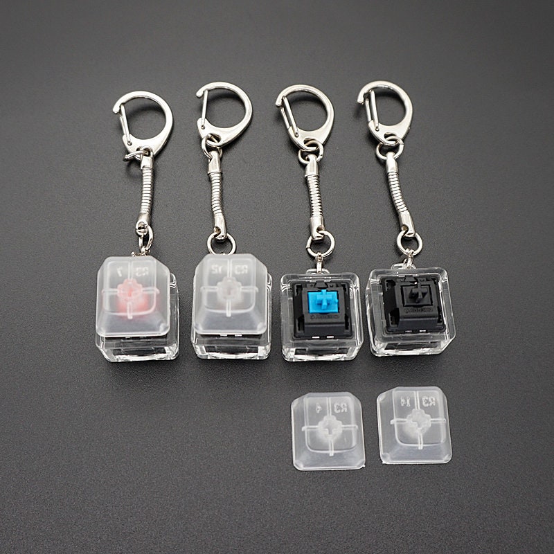 Kawaii Gaming Single Keycap Keychain Customisable Fidget Toy ...