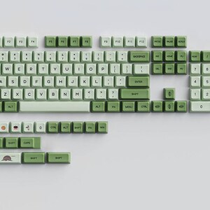 Kawaii Gaming Matcha Themed Keycaps PBT 123 Set XDA Profile for ...