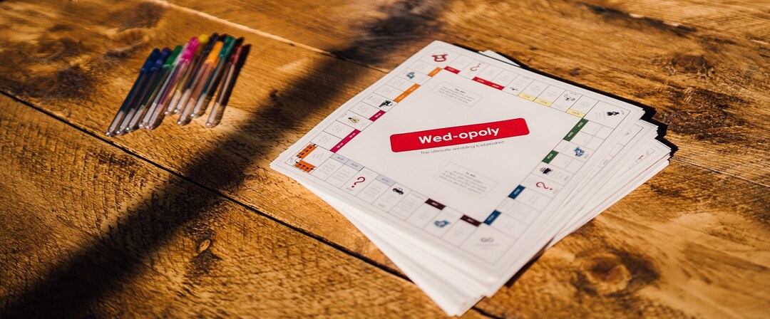 Wedopoly: Monopoly Inspired Icebreaker Game - Etsy