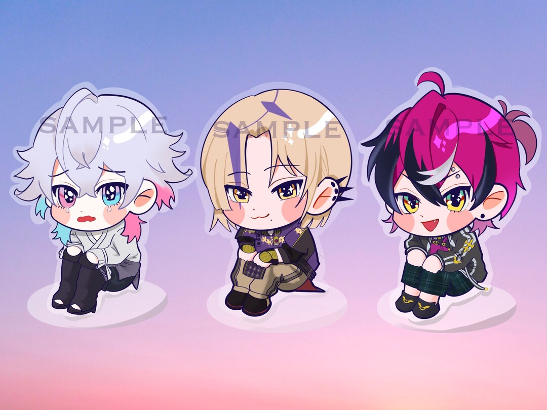 HOLOTEMPUS NIJISANJI 3 Acrylic Stand Bettel Magni Doppio - Etsy