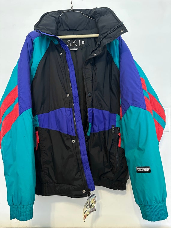 vintage 90s red black - Gem