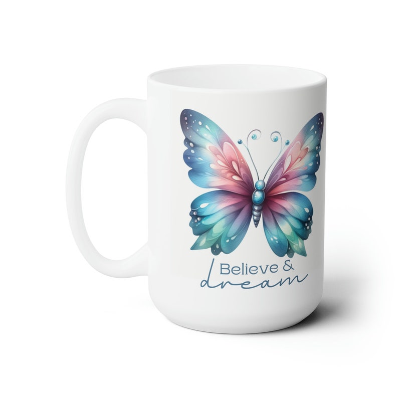 Butterfly Mug, Cute Message Mug, Butterfly Coffee Mug, Butterfly Lover ...