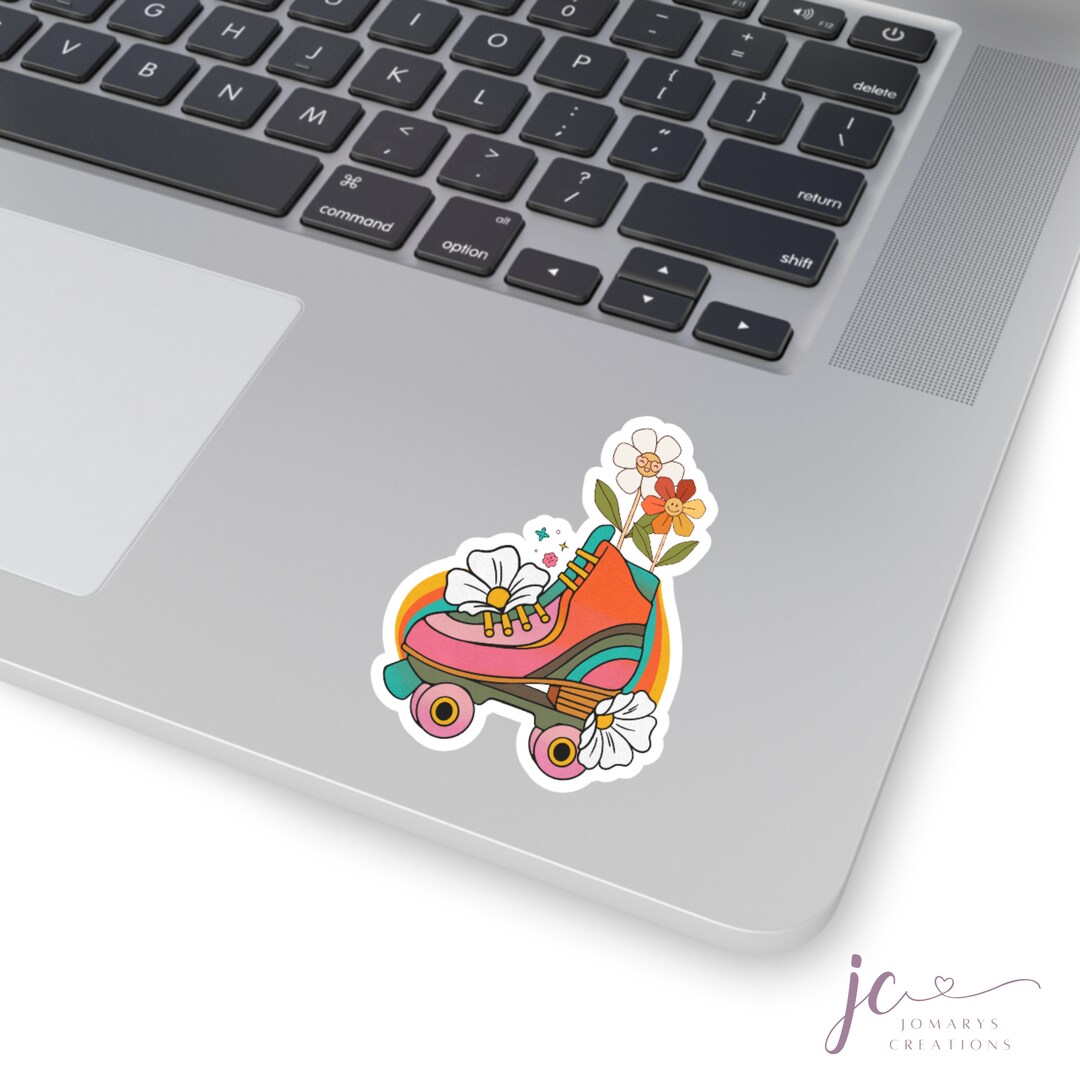 Roller Skate Sticker, Groovy Sticker, Skater Sticker, Planner Sticker ...