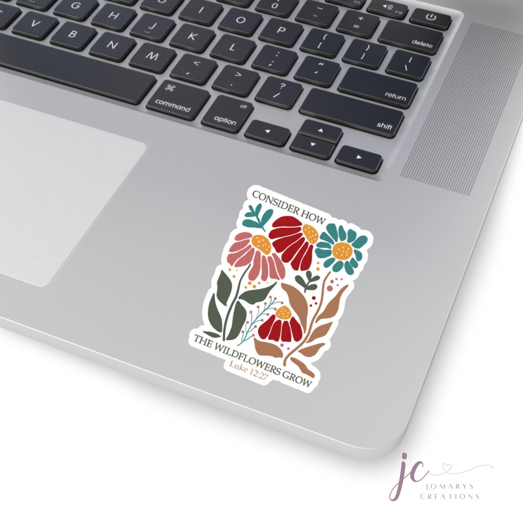 Bible Verse Stickers, Christian Stickers, Faith Sticker, Vinyl Stickers ...