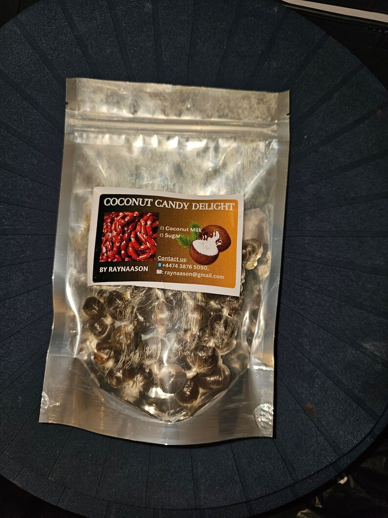 Coconut Candy Delight / African Caramel Candy / Baba Dudu/ - Etsy