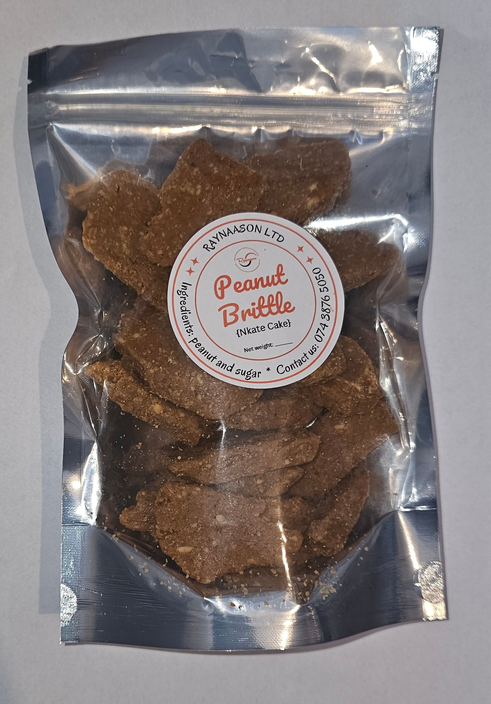 Ghana Nkate Peanut Brittle: Traditional African Cake - Etsy UK