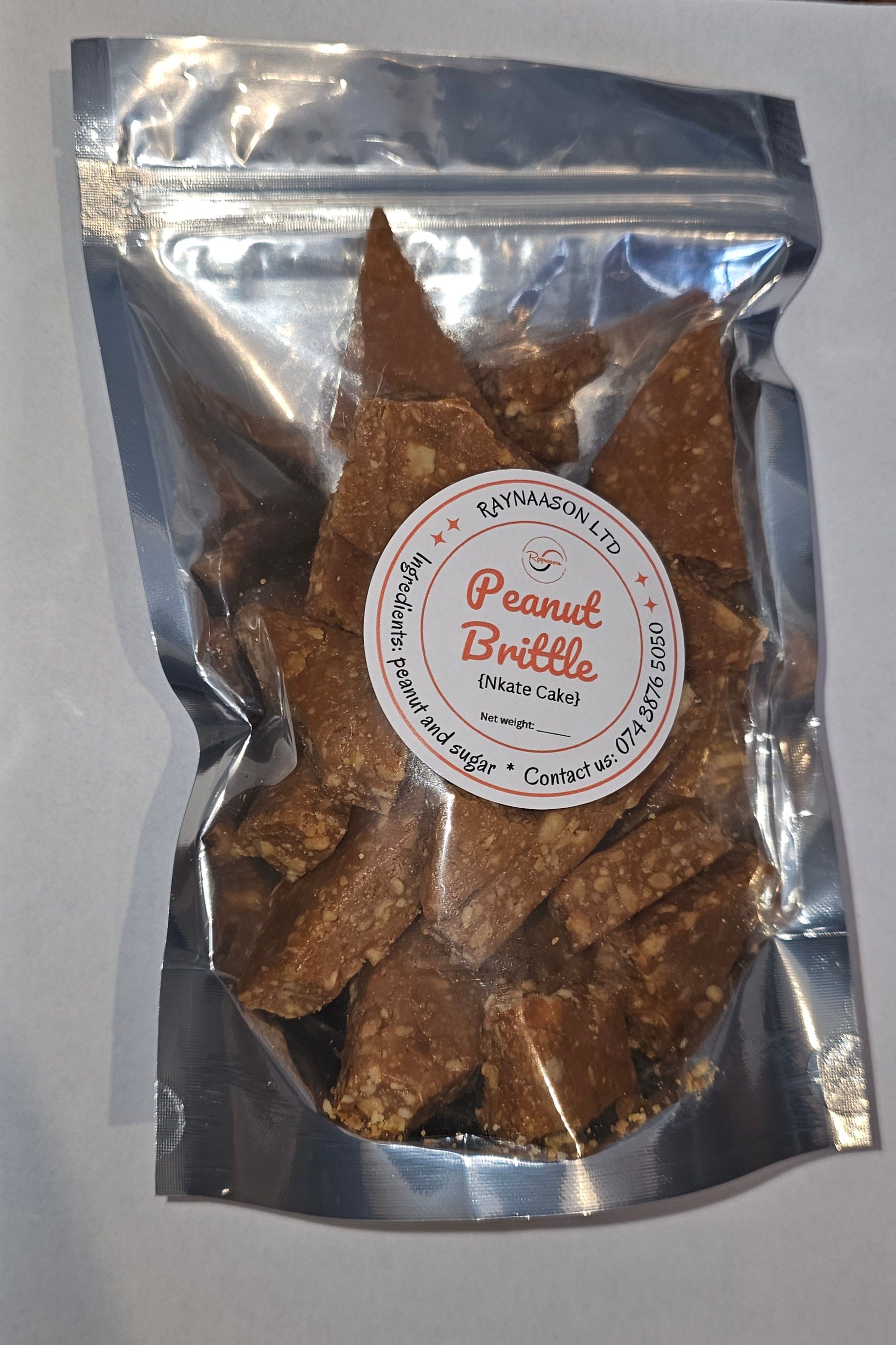 Ghana Nkate Peanut Brittle: Traditional African Cake - Etsy UK
