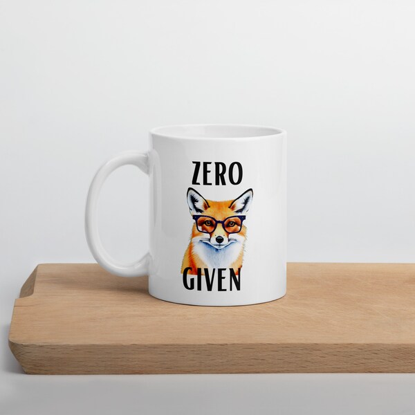 Zero Fox Given Mug - Etsy