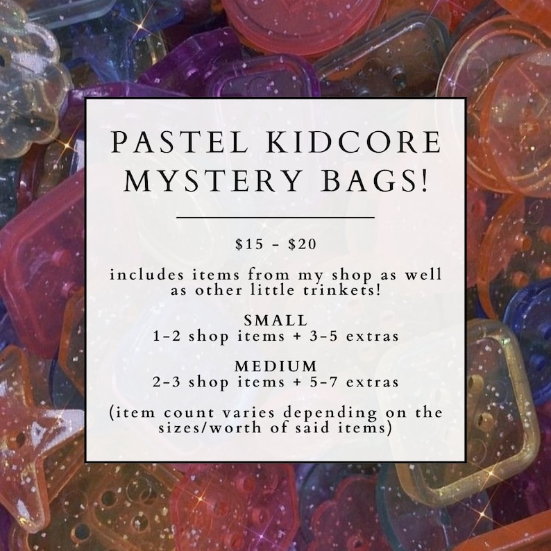 Pastel Kidcore Mystery Bag - Etsy