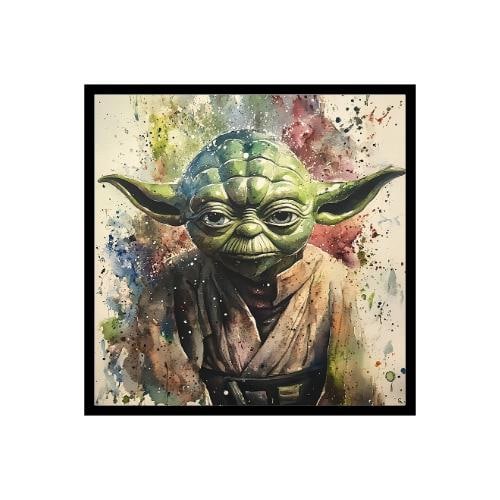 Star Wars Characters | Watercolor Graphics | Set of 12 Prints | Instant ...