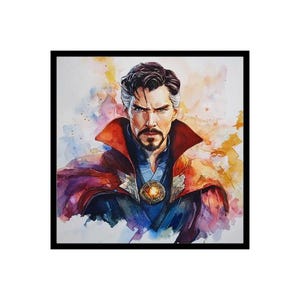 Marvel Avengers Characters | Watercolor Graphics | Set of 12 Prints ...