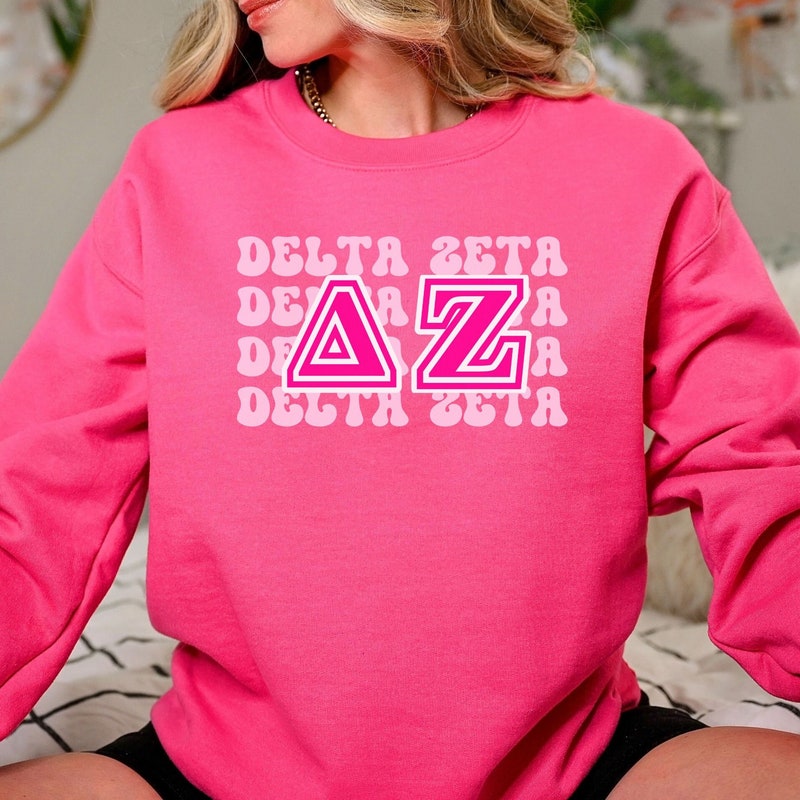 Delta Zeta Sweatshirt - Etsy