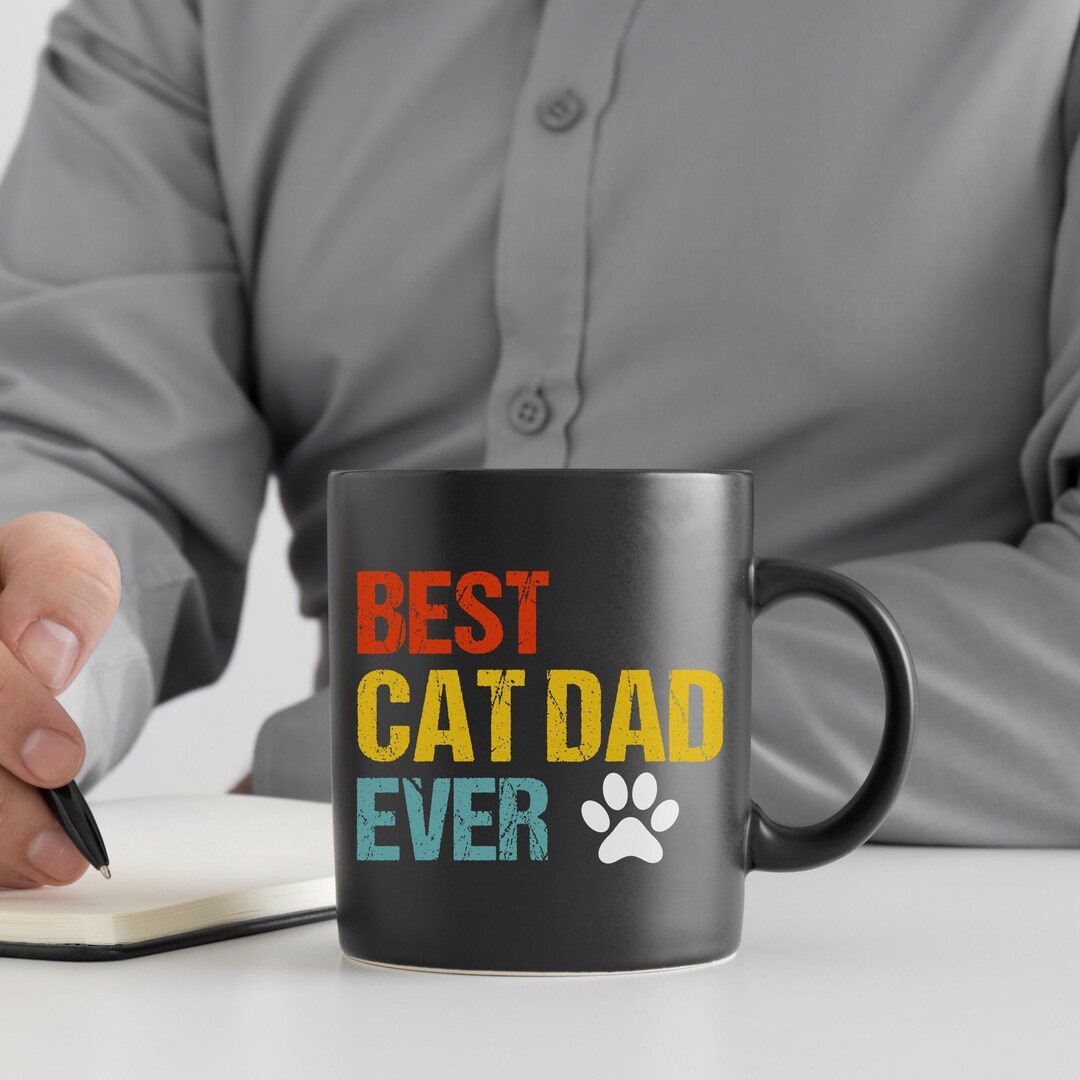 The Cat Father Mug for Men Cat Dad Daddy Father Owner Lover Cool ...
