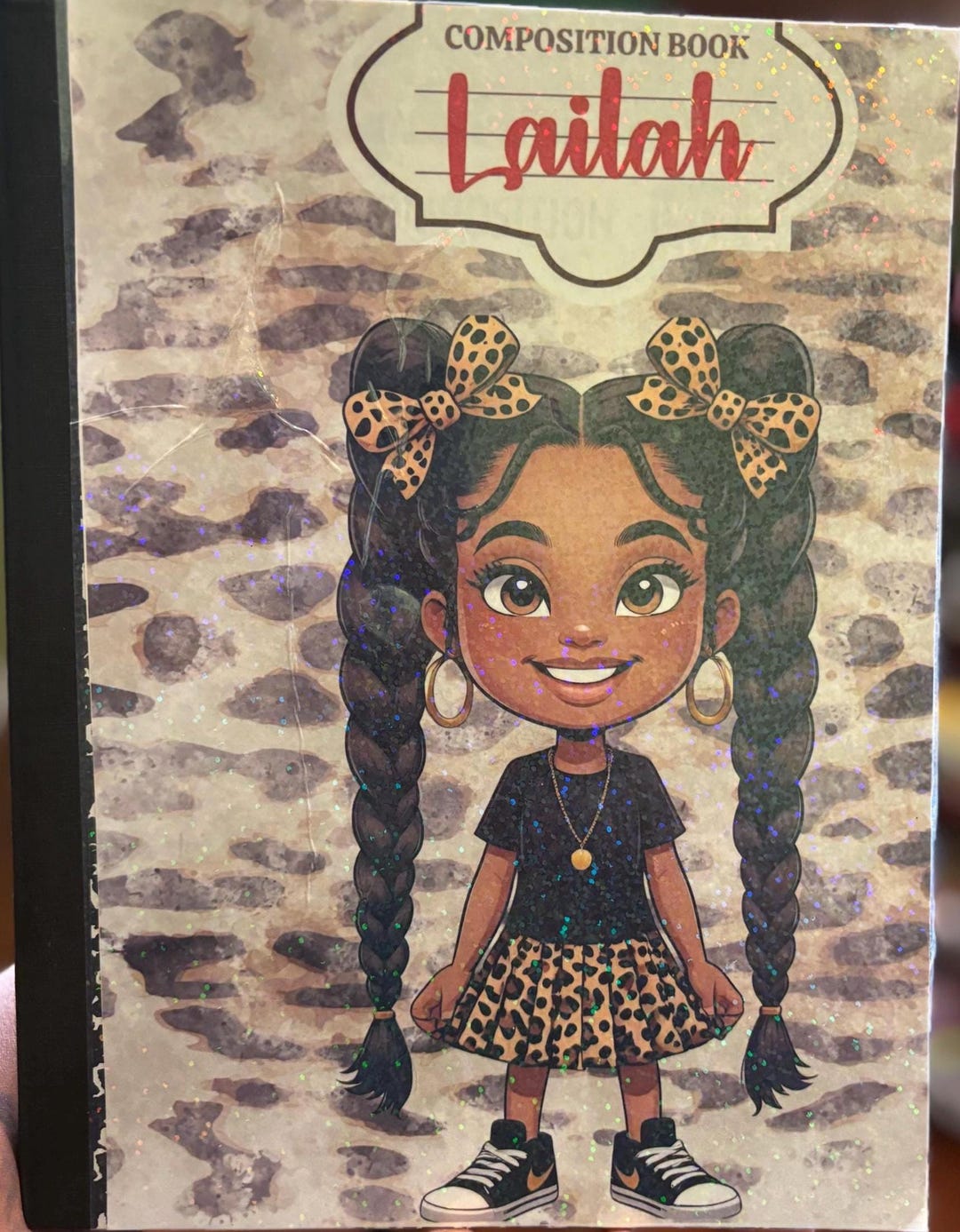 Composition Notebook Cover, Black Girl Notebook Covers, Black Girls ...