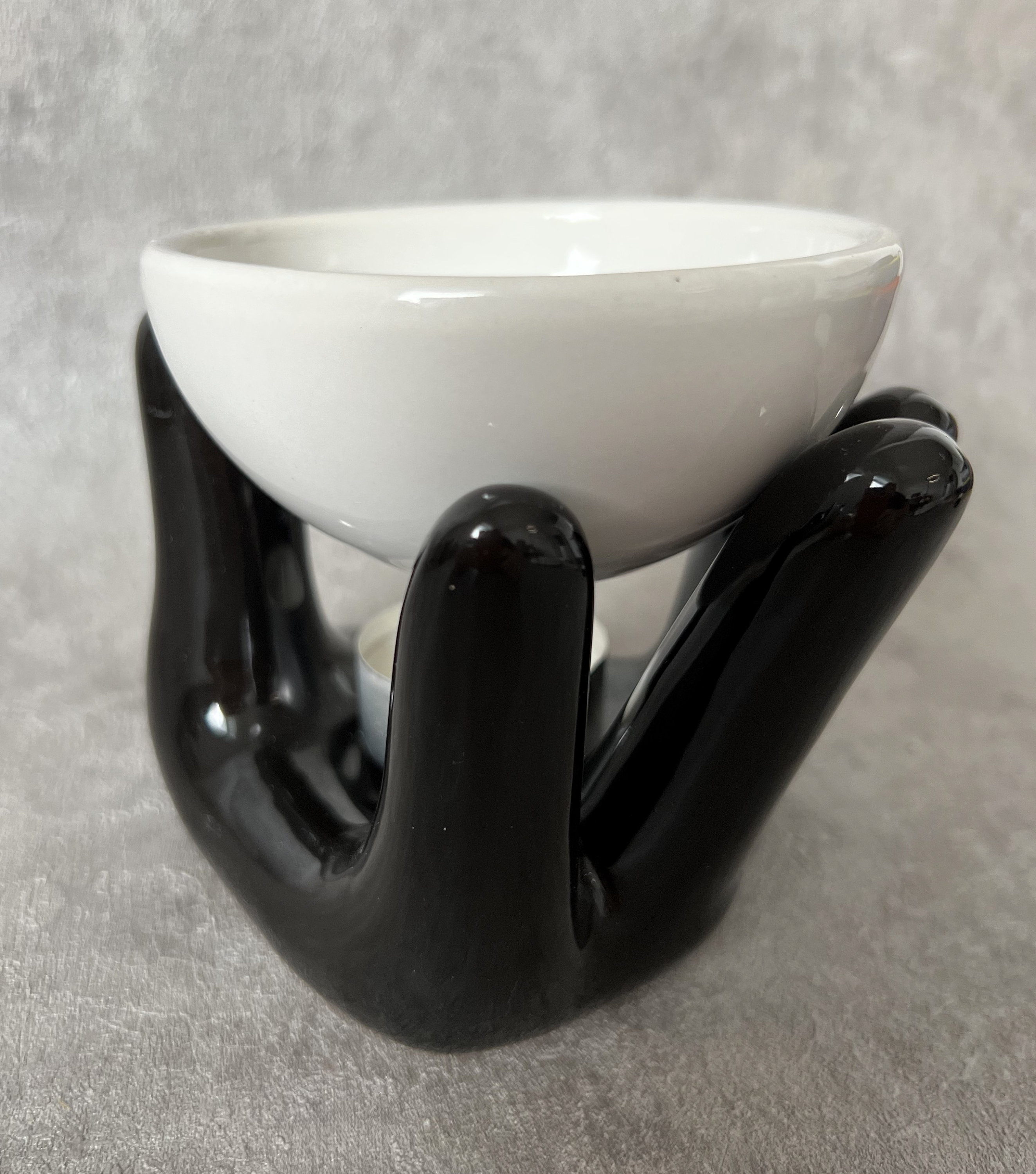Wax Melt Warmer, Unique Fragrance Ceramic Hand, Tealight Ceramic ...