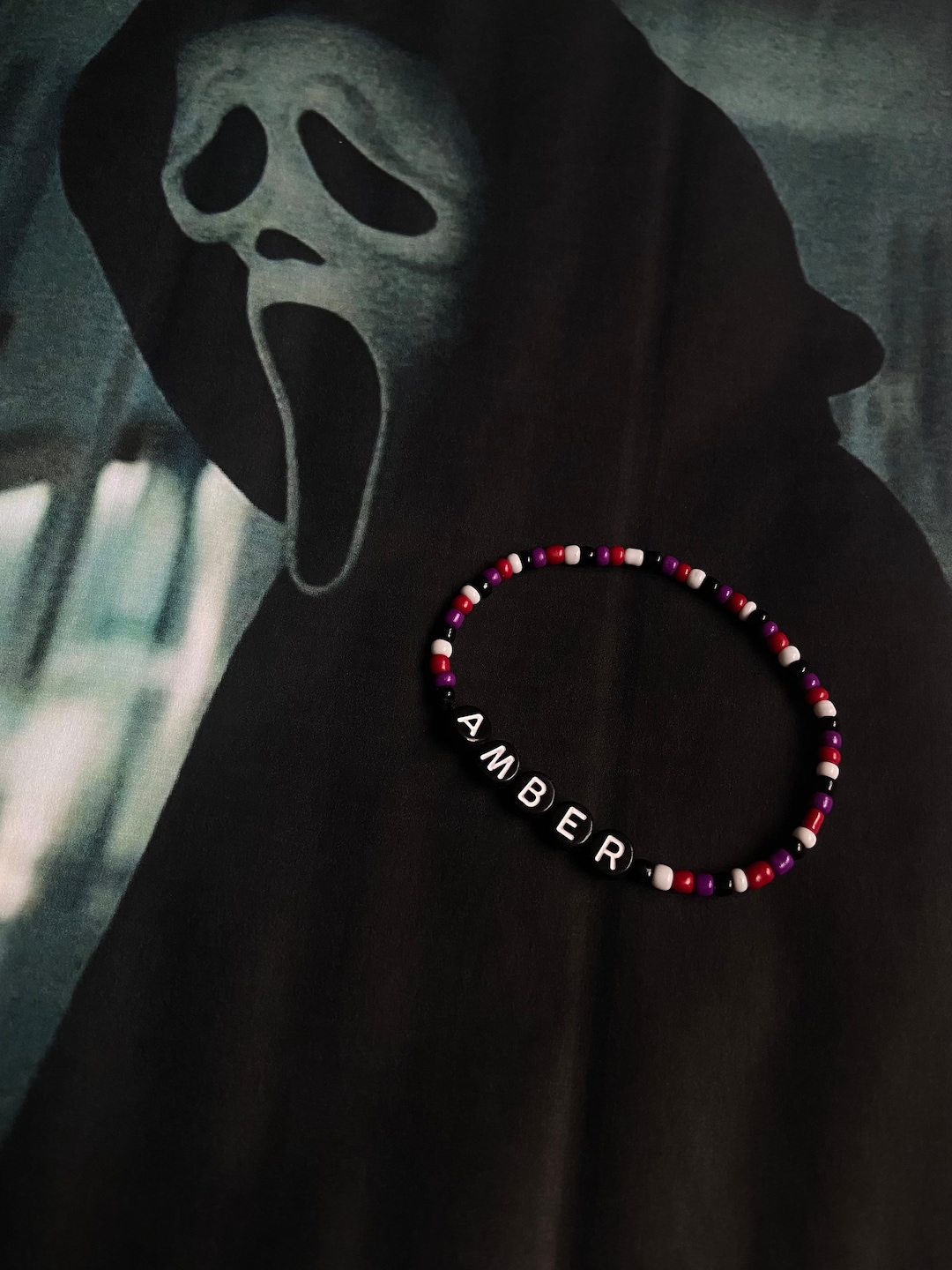 Amber Freeman Ghostface Bead Bracelet || Scream (2022) - Etsy