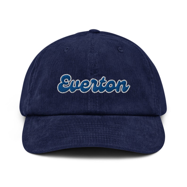 Everton Script Corduroy Hat - Etsy