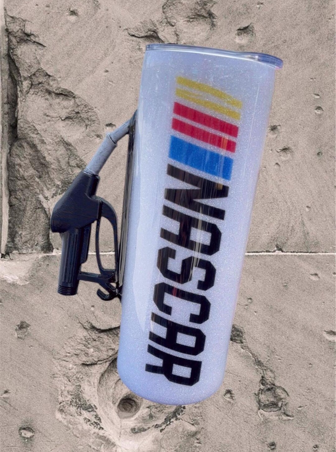 NASCAR 20oz Tumbler With Gas Pump Handle - Etsy