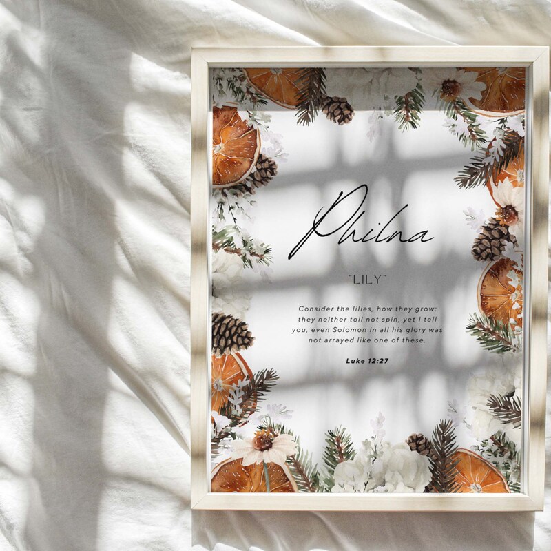 Name Origin Print - Etsy