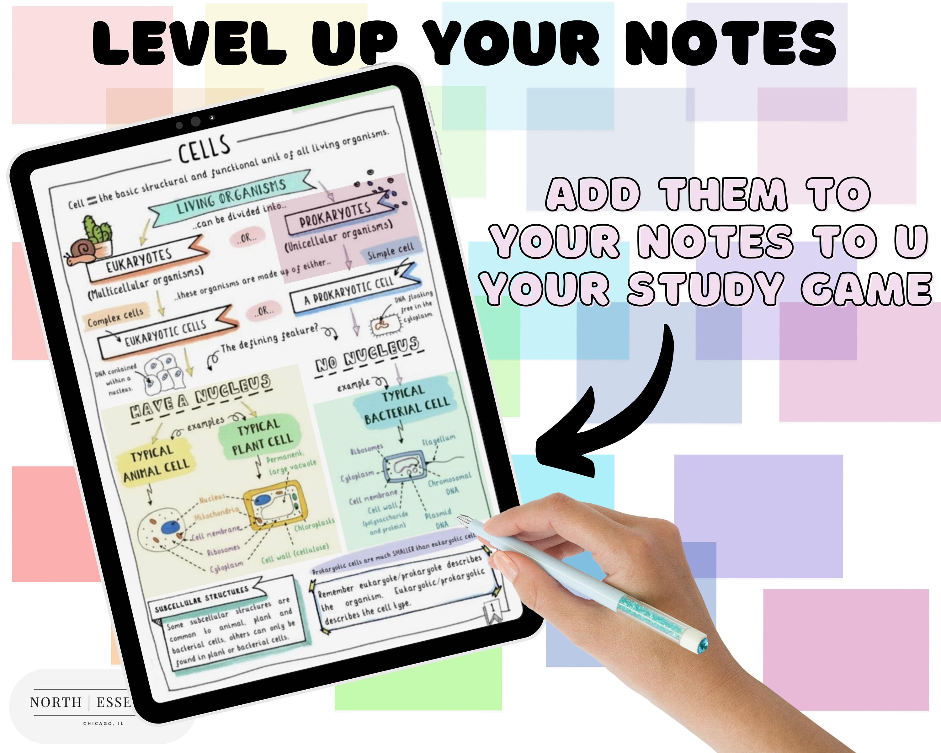 Mini Transparent Sticky Notes, Digital Sticky Notes, Pre-cropped ...