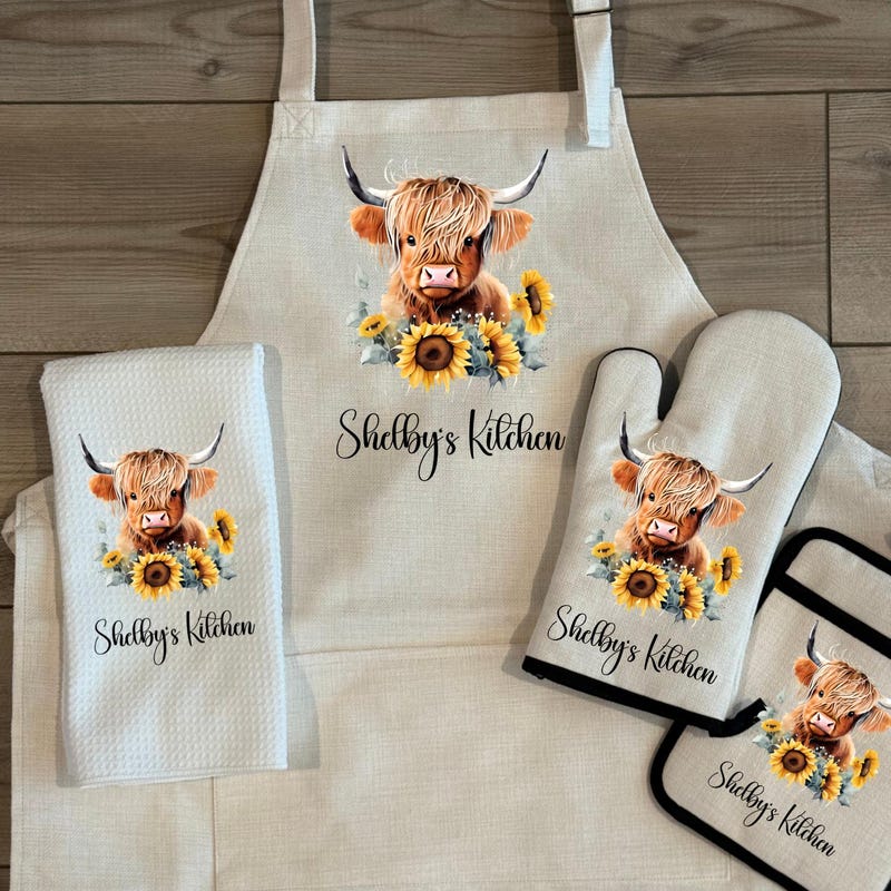 Cow Apron Custom - Etsy