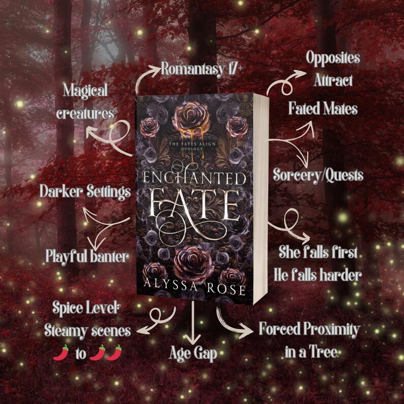 ENCHANTED FATE (the Fates Align Duology, Book 2) Limited Edition Book ...