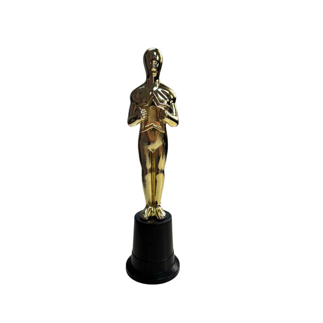 23cm Best Dressed Costume Gold Trophy Fancy Dress Halloween Party ...