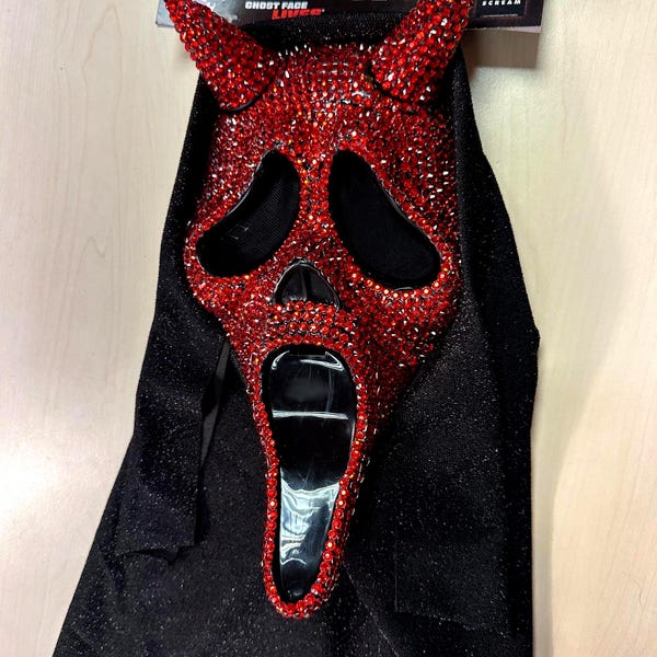 Ghostface Costume Bling - Etsy