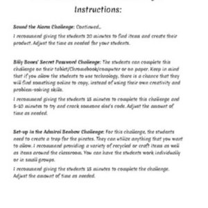 Treasure Island Themed STEM/STEAM Activities - Etsy