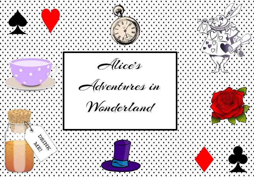 Alice's Adventures in Wonderland Chapter Quizzes - Etsy