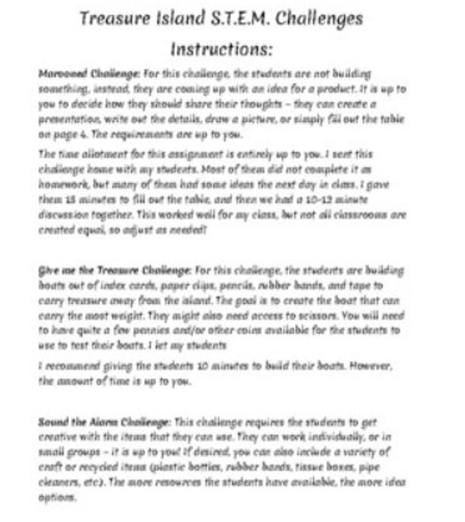 Treasure Island Themed STEM/STEAM Activities - Etsy