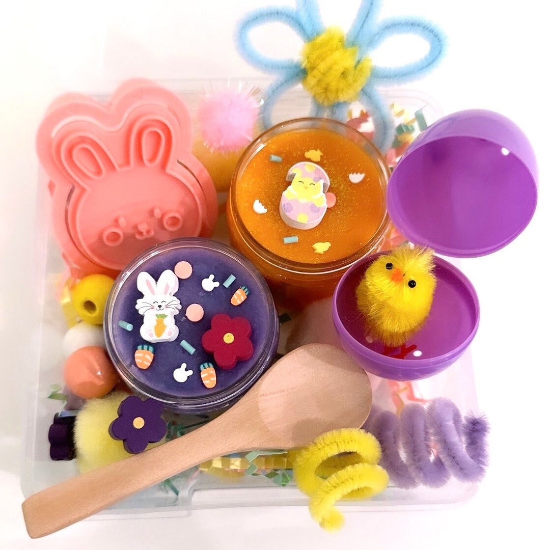 Easter Playdough Kit, Easter Play Dough Mini Kit, Easter Sensory Kit ...