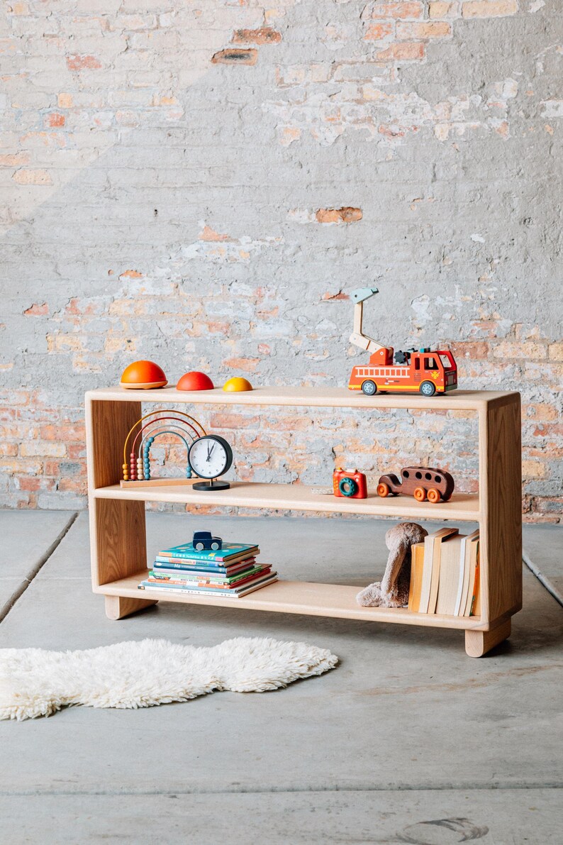 Solid Wood Bookshelf: Hardwax Oil Finish, Dado Joinery - Etsy