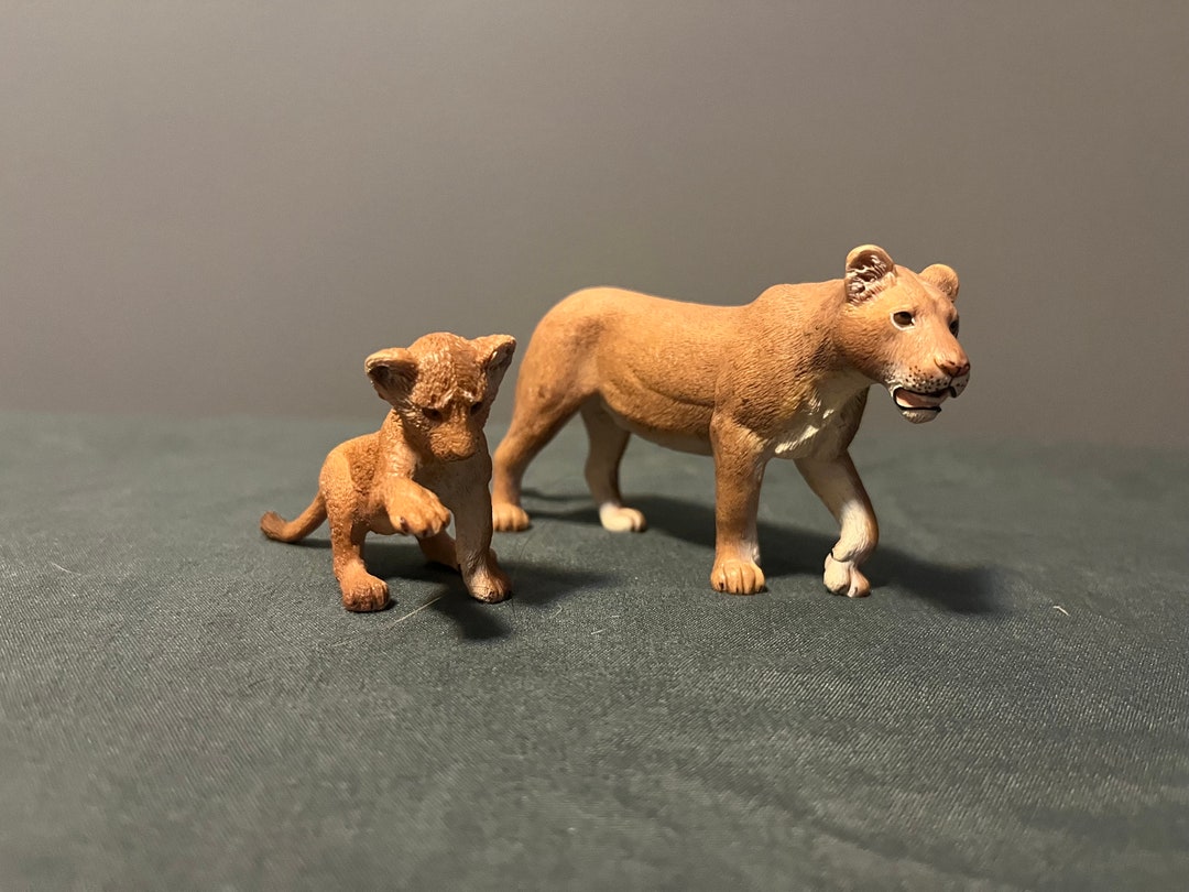 Retired Schleich Lions - Etsy