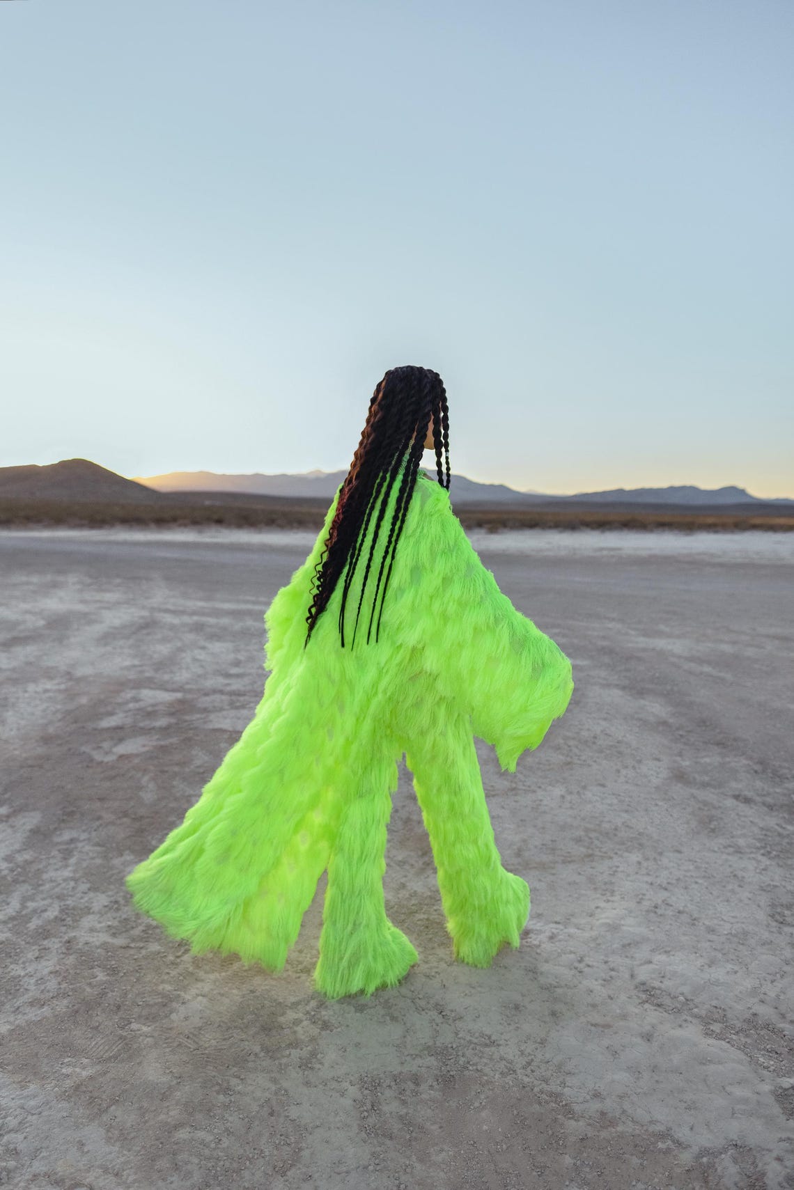 Neon Festival 4-piece Set – Robe, Pants, Top & Mesh Neck | Pink or ...