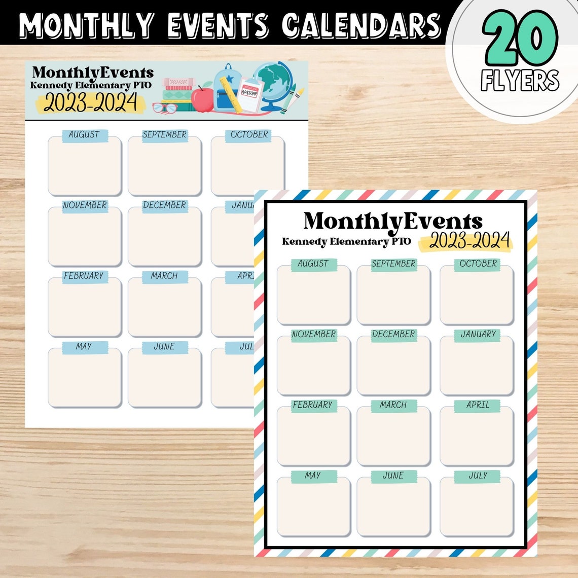 EDITABLE PTA Bundle | Open House Flyer | Join the Pta | Pta Membership ...