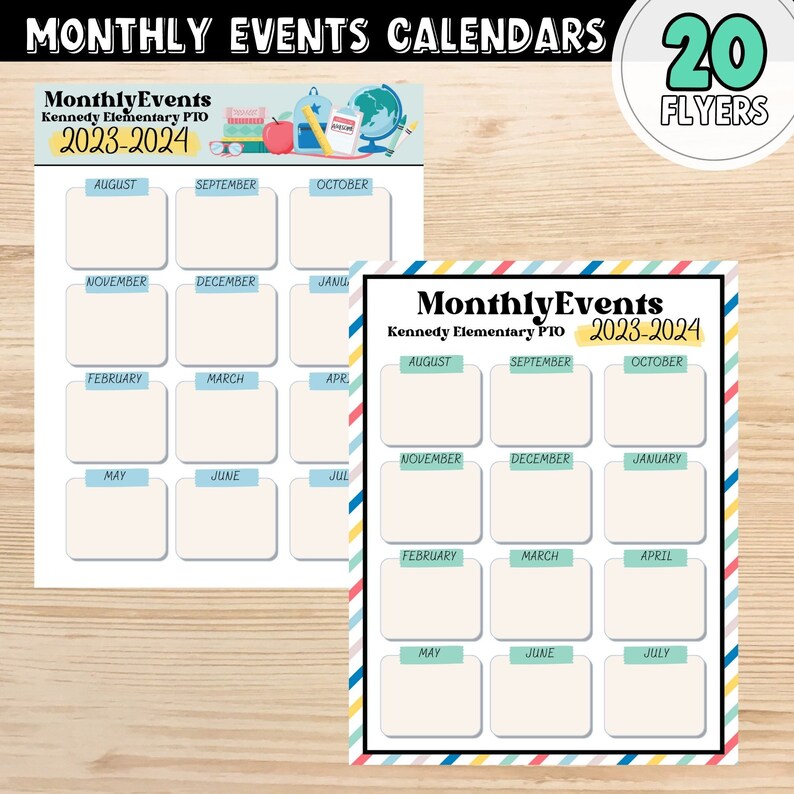 EDITABLE PTA Bundle | Open House Flyer | Join the Pta | Pta Membership ...