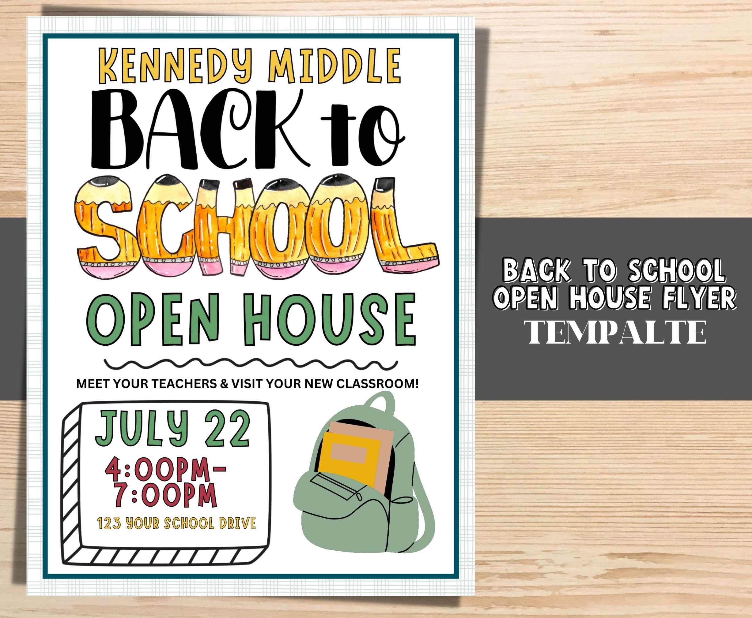 Back To School Night Flyer